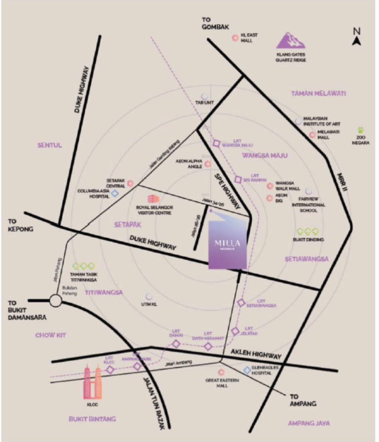 Milla Residence Official | Mila Wangsa Maju